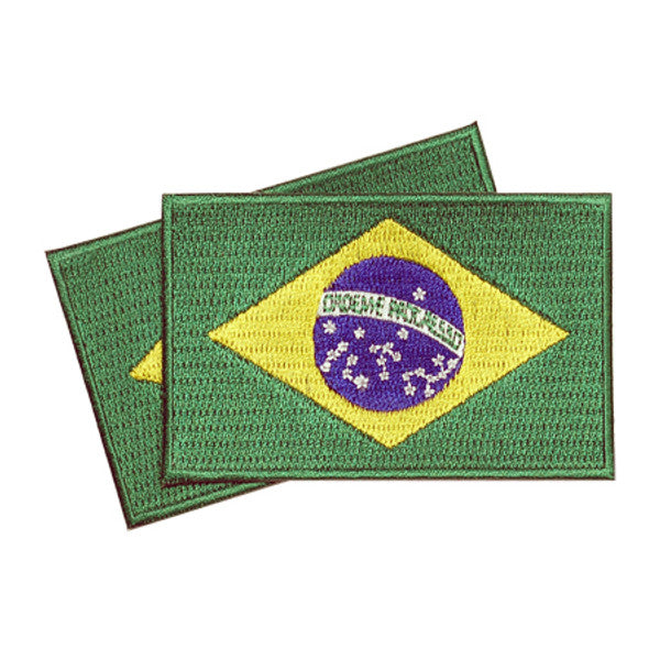 Brazil Patches (set of 8) Products for Trekking, Hiking, Trailing ...